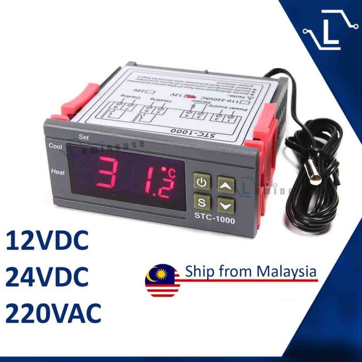 [Luminense] STC-1000 STC1000 Thermostat Incubator Digital Temperature Regulator Controller ...