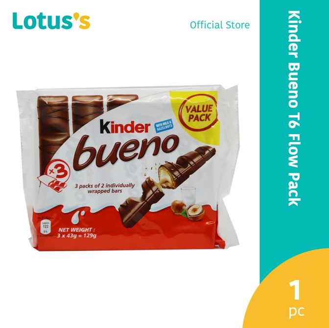 Kinder Bueno T6 Flow Pack | Lazada