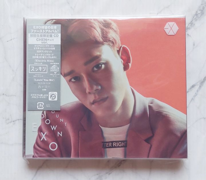 อัลบั้ม ญี่ปุ่น EXO - COUNTDOWN Japanese Album เวอร์ ปกเดี่ยว เฉิน แกะแล้ว ไม่มีการ์ด พร้อมส่ง ...