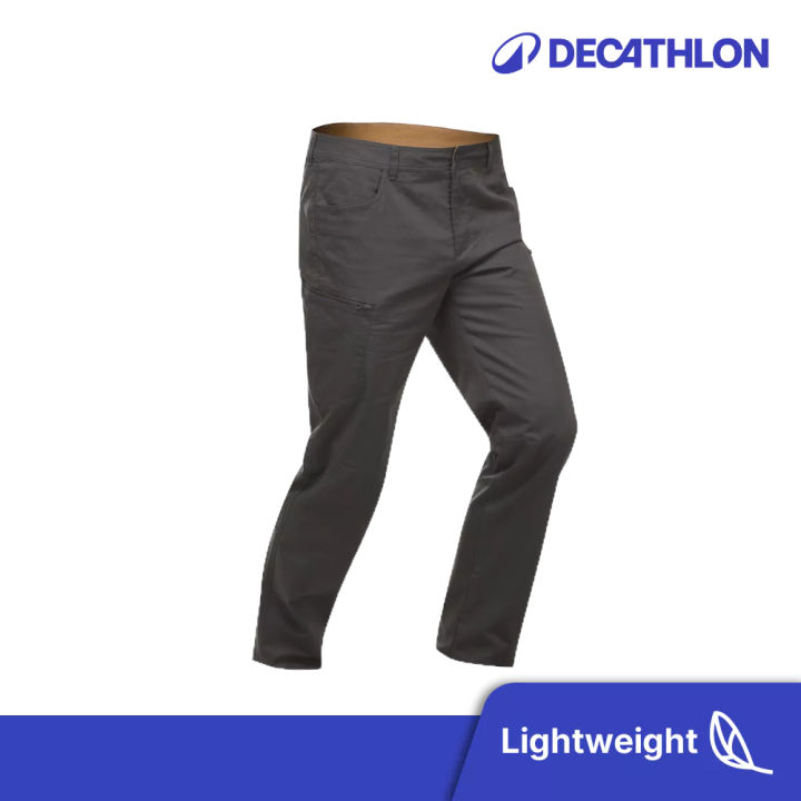 Decathlon Hiking Men Lightweight Outdoor Pants (6 Pockets) - Quechua ...