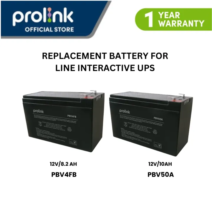 Prolink UPS Line interactive and Online UPS VRLA Battery with ...