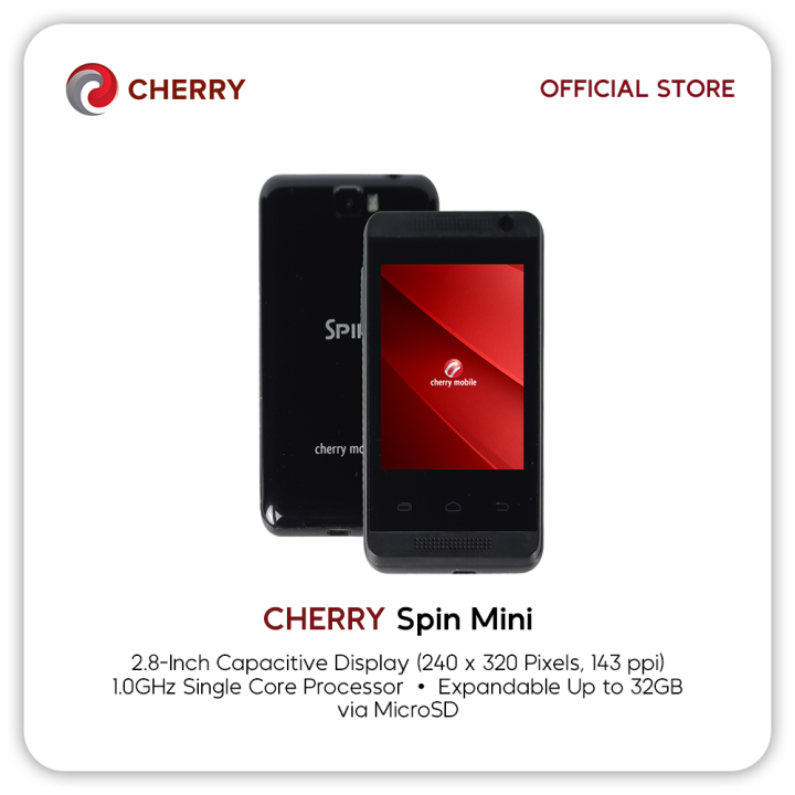 CHERRY Spin Mini (White Box) with Jellycase | Lazada PH
