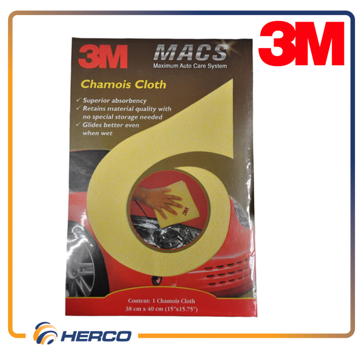 3M Chamois Cloth 38cm x 40 cm 1pc/pk | Lazada PH