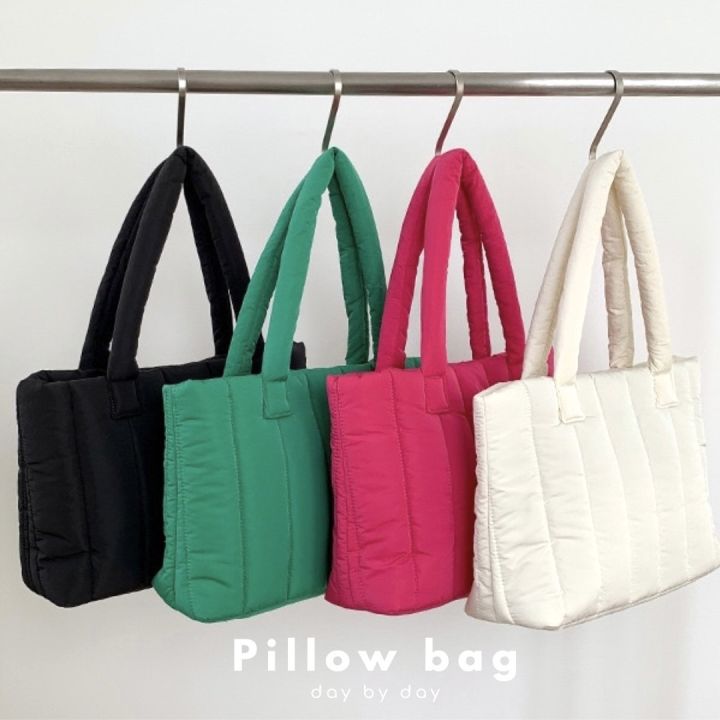 PILLOW BAG ทรงมินิมอล ดูสบายตา วัสดุหนานุ่มม น้ำหนักเบา | Lazada.co.th