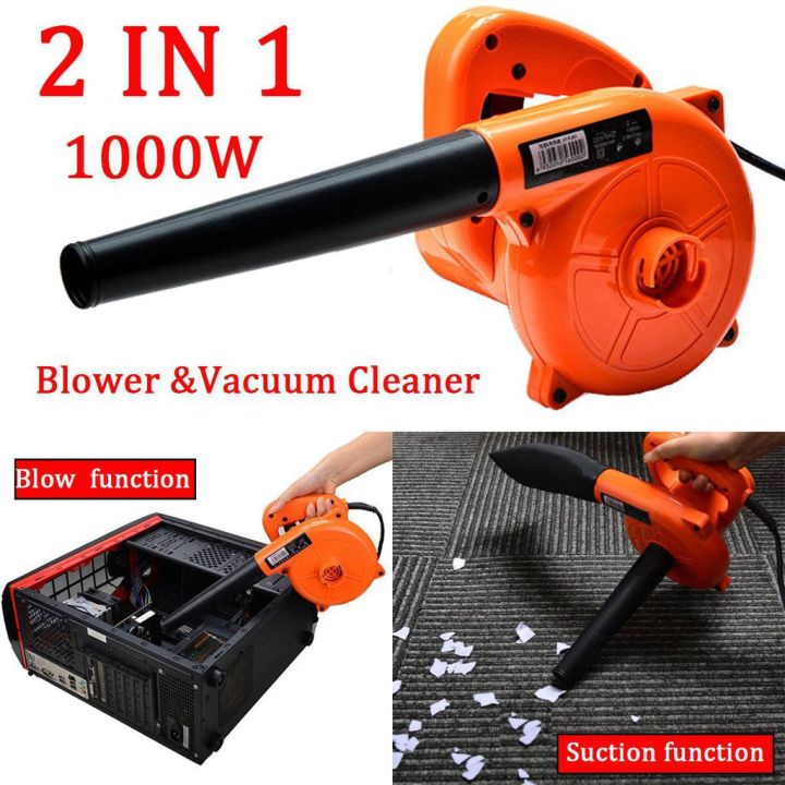SALE 1000w Multi-Function Electric Hand Operated Air Blower Vacuum Dust ...