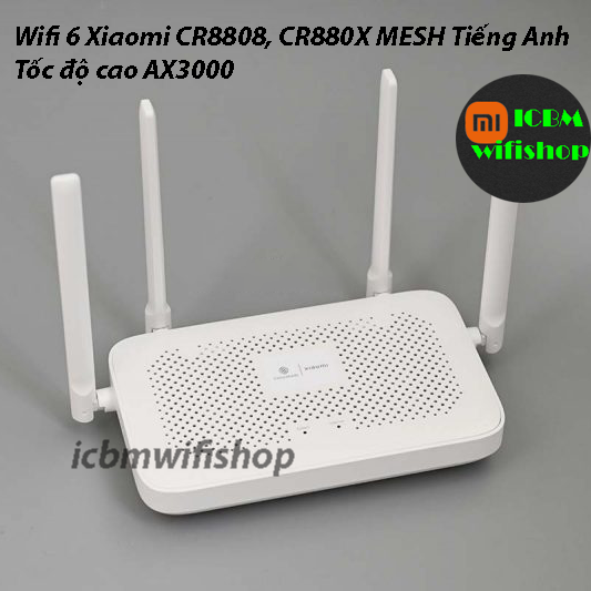 Wifi CR8808,CR880X tốc độ cao AX3000 cũ router wifi 6 giao diện tiếng ...
