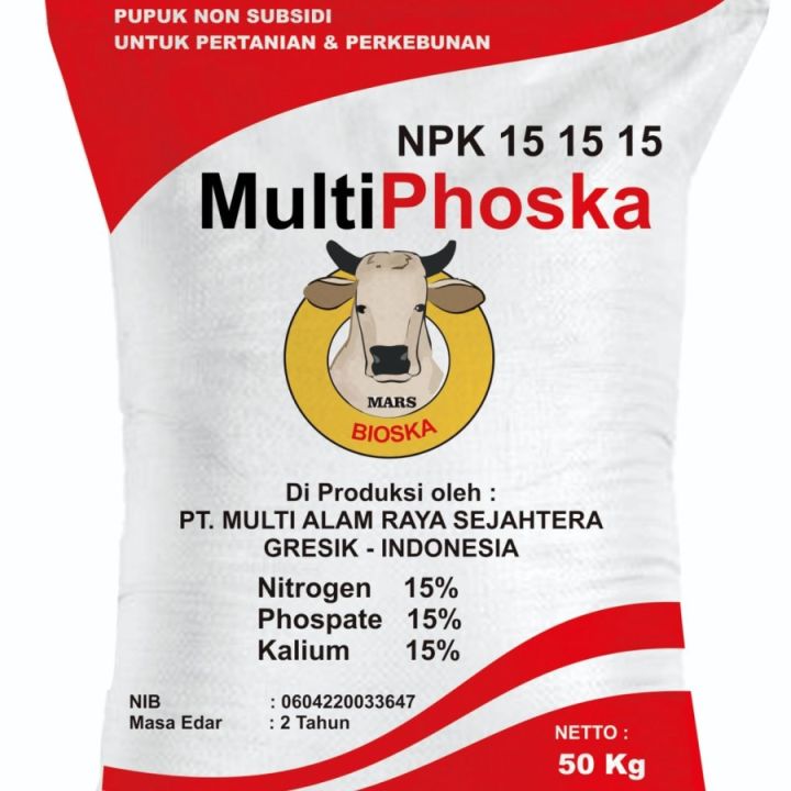 Pupuk NPK phoska ( NPK 15 15 15) | Lazada Indonesia