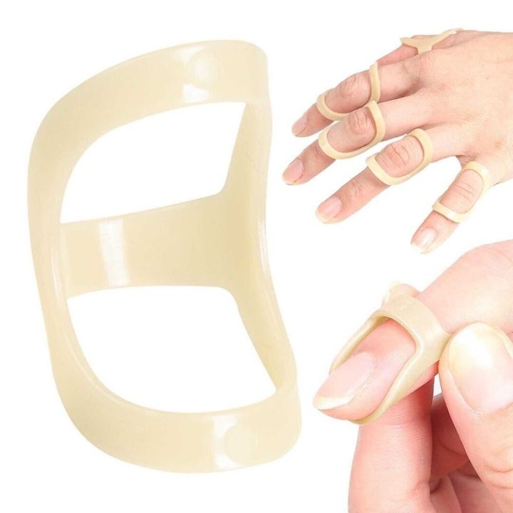 2PCS Oval 8 Support Protection Bending Deformation Arthritis Finger ...