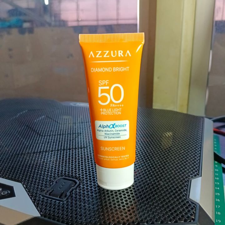 AZZURA DIAMOND BRIGHT SPF 50 PA++++ SUNSCREEN 30G | Lazada Indonesia