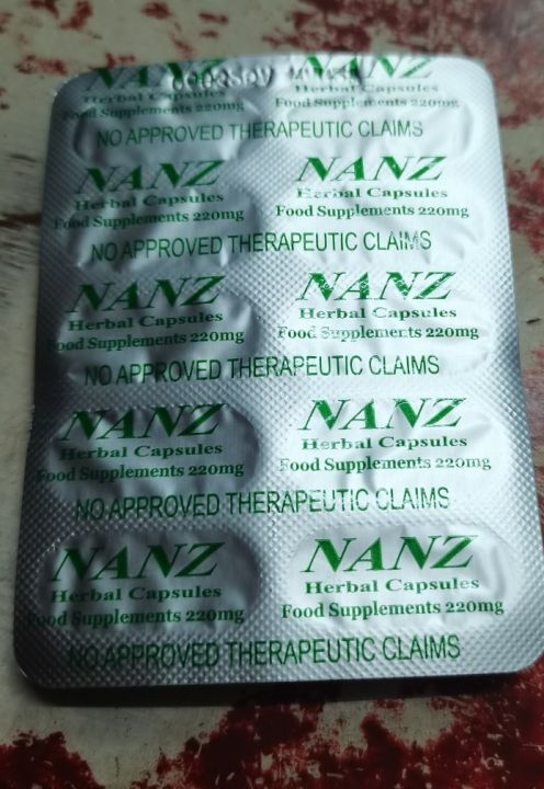 NANZ HERBAL CAPSULE FOOD SUPPLEMENT | Lazada PH
