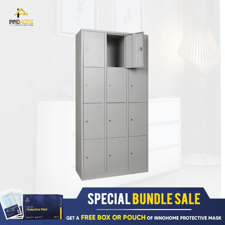 InnoHome 12 Door Locker with Key Lock | Lazada PH