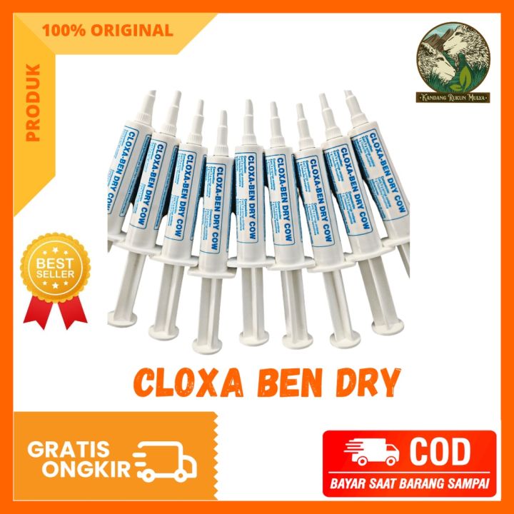 Cloxa-Ben Dry Crow Pengobatan Mastitis Masa Kering Sapi Kambing ...