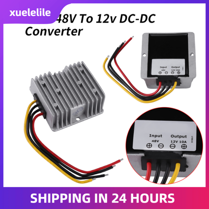 【StockReady】DC-DC 48V To 12V 10A 120W Voltage Step Down Module Buck Power Supply Converter ...