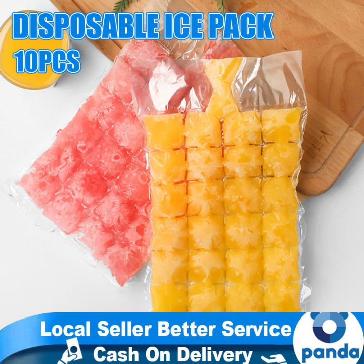 Disposable Ice Bag Household Self-Sealing Ice Box Bag Summer Edible Ice ...