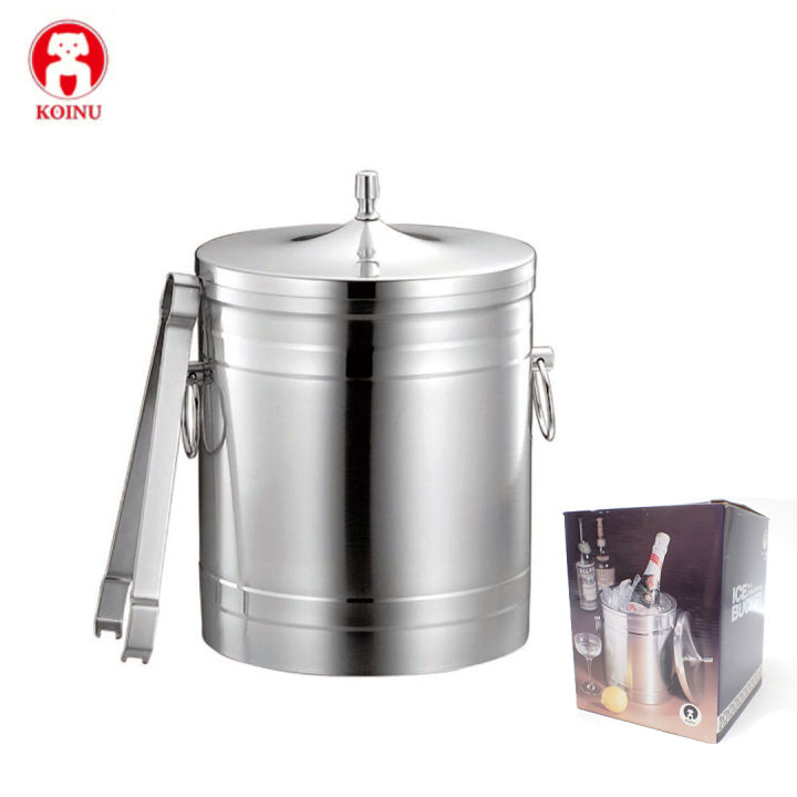 Koinu Stainless Steel Ice Bucket 3.0L | Lazada PH