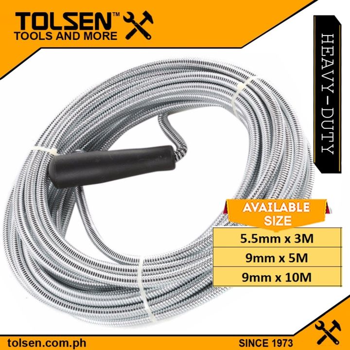 Tolsen Plated Drain (3M - 10M) with S-Hook | Lazada PH