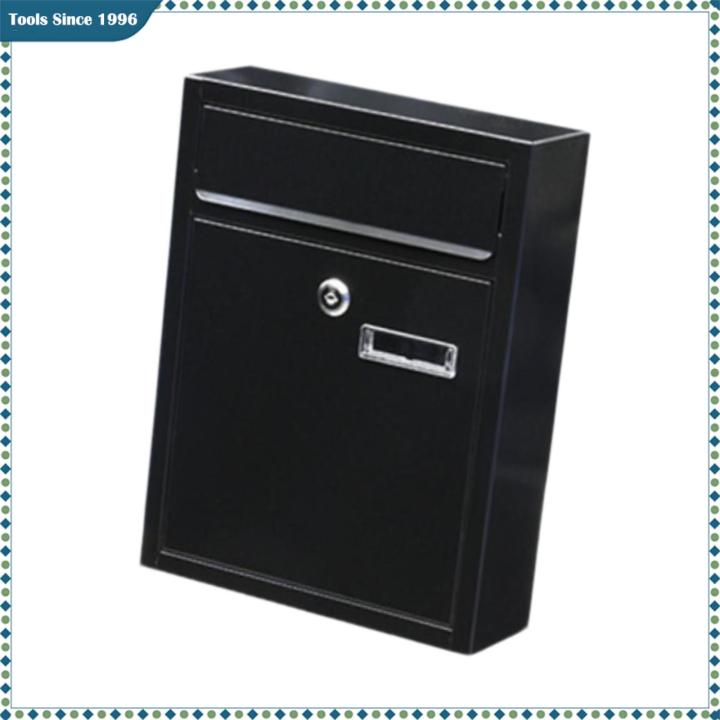 Loviver Wall Mounted Mailbox Key Drop Box Comment Box Mail Drop Box ...