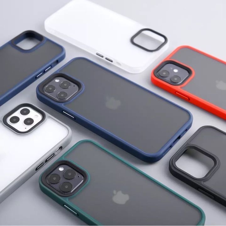 Matte Case Smoke Case Shockproof Case For Samsung A12 A03 S Reno6 Z 5G ...