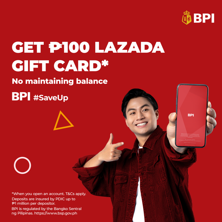 BPI #SaveUp Savings Account Opening | Lazada PH