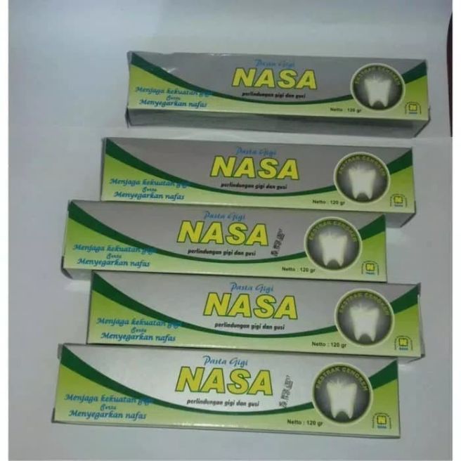 pasta gigi nasa original/isi 5pcs | Lazada Indonesia