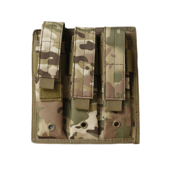 SOETAC MP7 Nylon Triple Magazine Pouch Molle Tactical Mag Pouch Outdoor ...