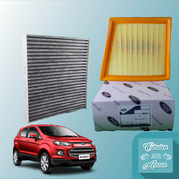 CABIN + AIR FILTER For Ford Ecosport (2014 - 2018) and Ford Fiesta ...