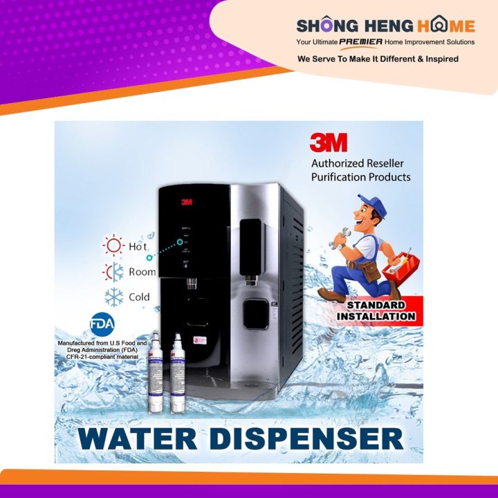 3M HCD-2 Hot, Cold & Room Filtered Water Dispenser | Lazada