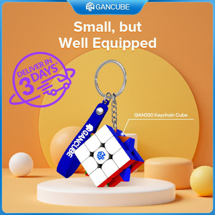 【Ready Stock in 🇲🇾】GAN 330 Cube Key Ring 3x3 Speed Cube Keychains Gan ...