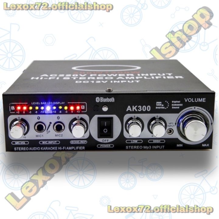 Amplifier EQ Audio bluetooth penguat daya audio | Lazada Indonesia