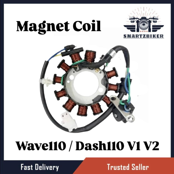 Honda Wave110 Wave 110 / Wave Dash 110 Dash110 V1 V2 Fuel Coil Starter ...