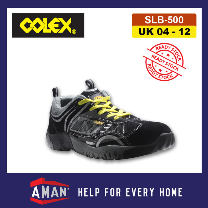 COLEX SLB-500 Steel Toe Cap Kevlar Sole Low Cut Sport Series Safety ...