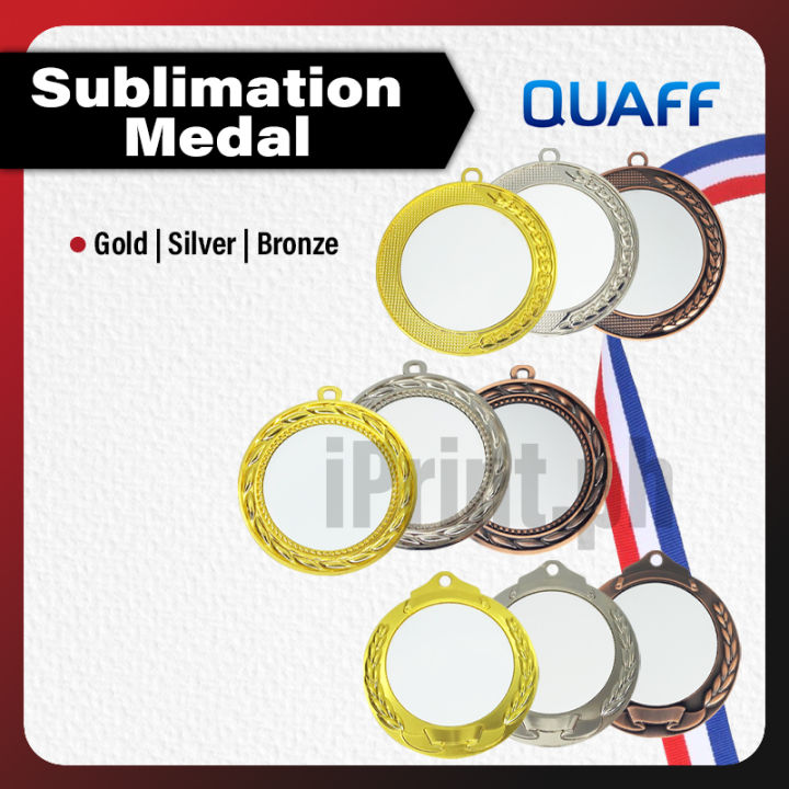 iPrint - SUBLIMATION PRINTABLE MEDAL GOLD / SILVER / BRONZE | Lazada PH