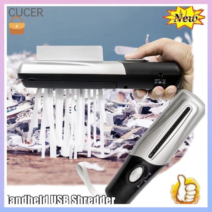 CBT New Portable USB Powered Paper Documents Cutting Tool Shredders ...