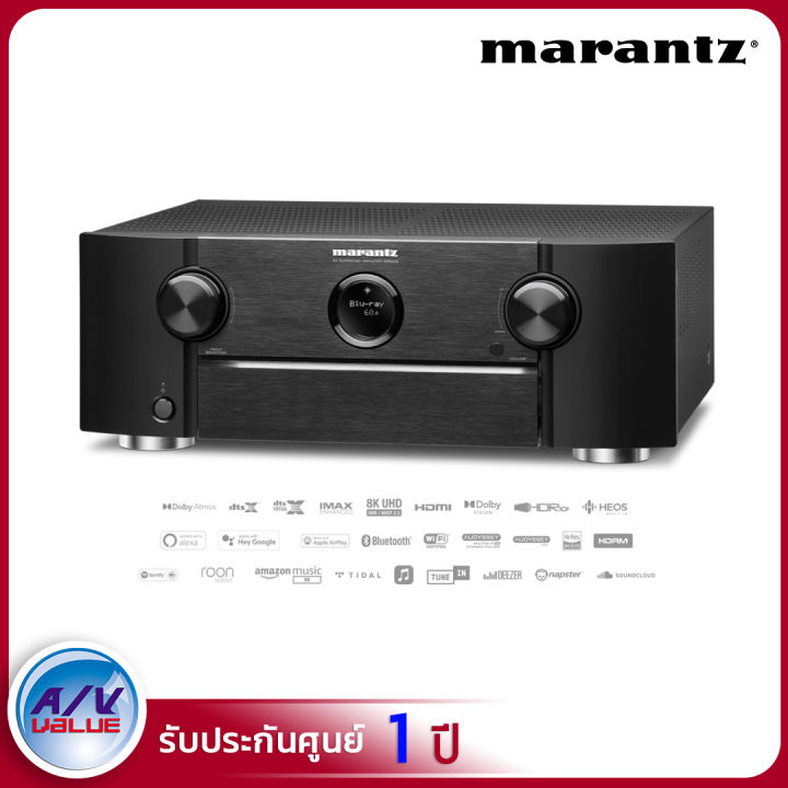 Marantz SR6015 9.2ch. 8K AV Amplifier with 3D Sound and HEOS Built-in By AV Value | Lazada.co.th