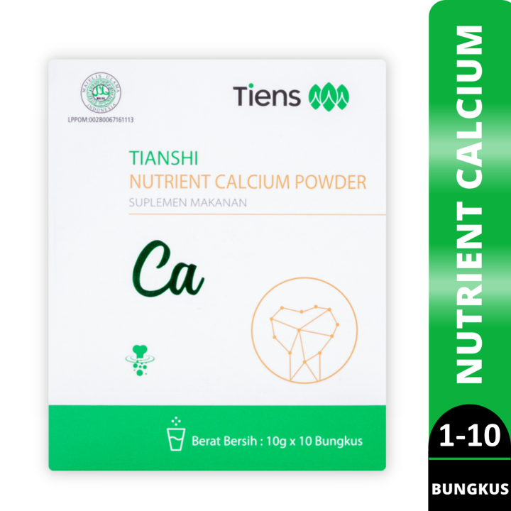 Nutrient Calcium Powder - Suplemen Peninggi Badan dan Memperkuat Tulang ...