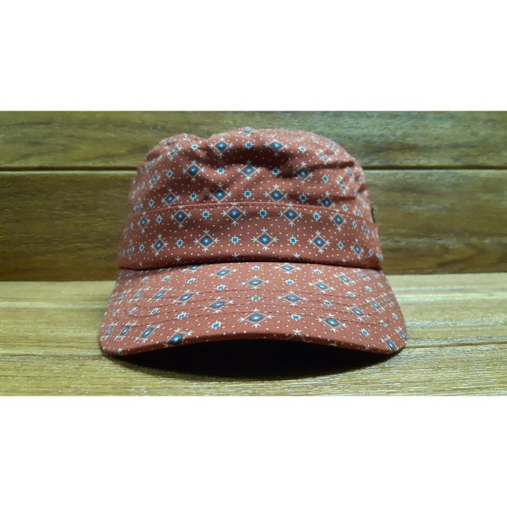 Geometric Pattern Cadet Army Cap Basic Everyday Military Style Hat ...