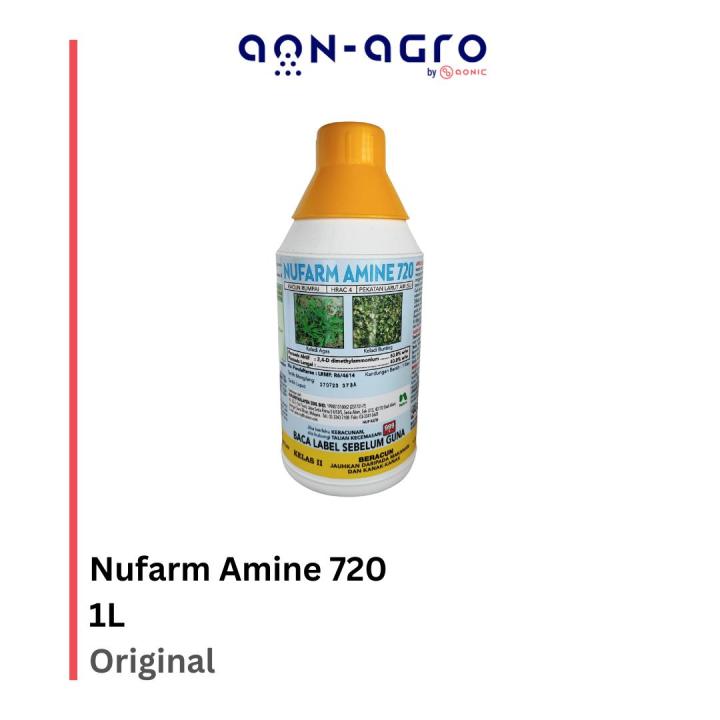 Nufarm Amine 720 1L 2,4-D dimethylammonium (60.0%) Racun rumpai/rumput ...