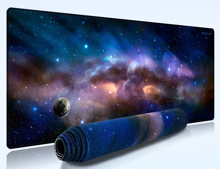excovip mouse pad Large size soft comfort stitched edge non-slip ...