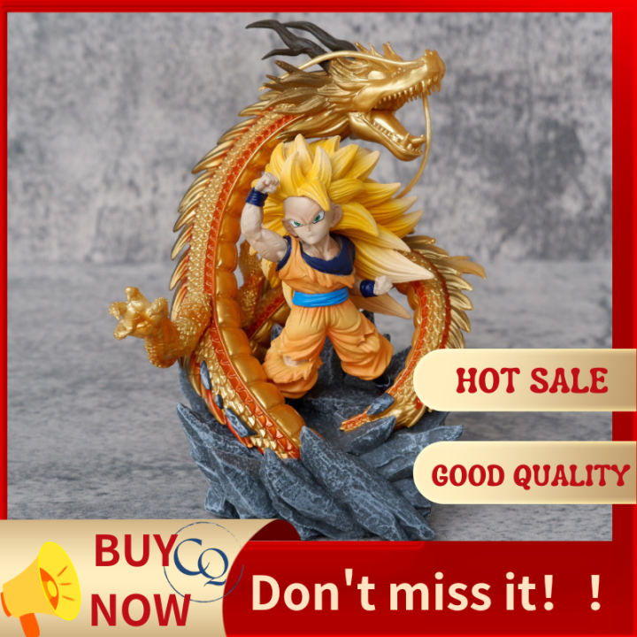 Figure ornaments Dragon Ball Golden Dragon version Dragon Fist Super 3 ...