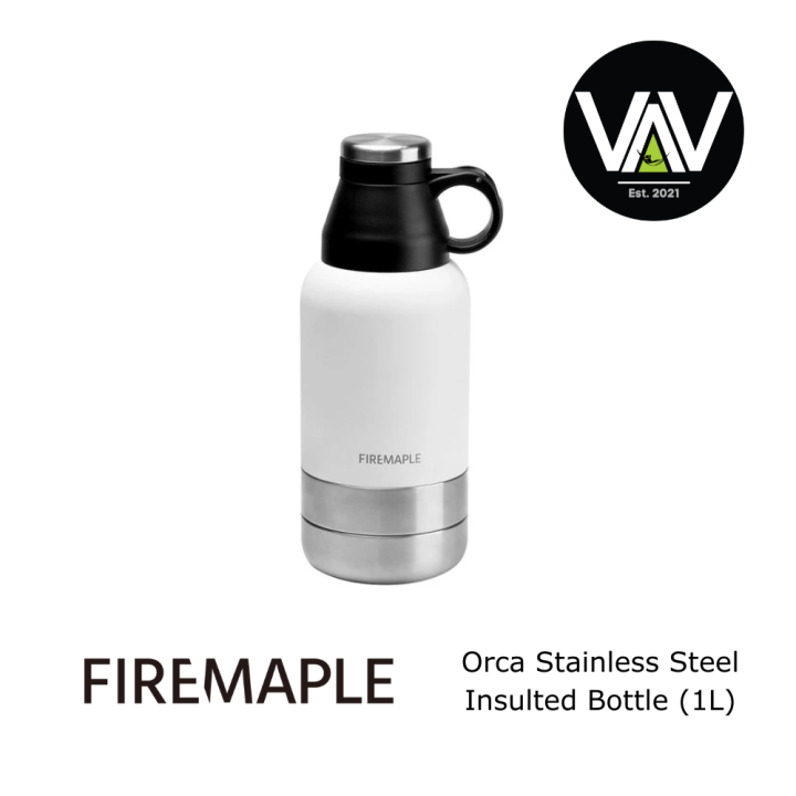 FIREMAPLE Orca Stainless Steel Insulated Bottle 1 Liter | Lazada