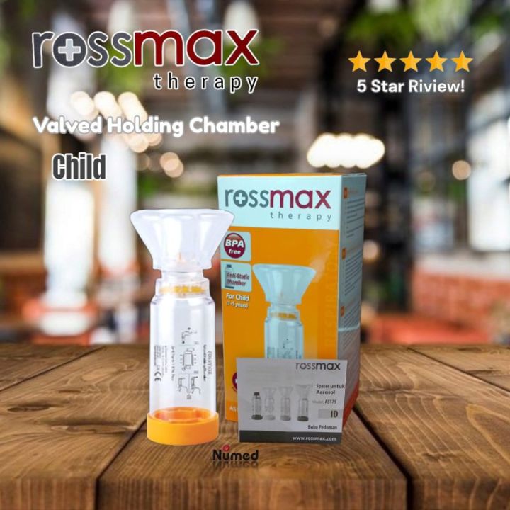 Rossmax Aerospacer AS175 Child - Anak / Aerochamber Rossmax AS-175 ...