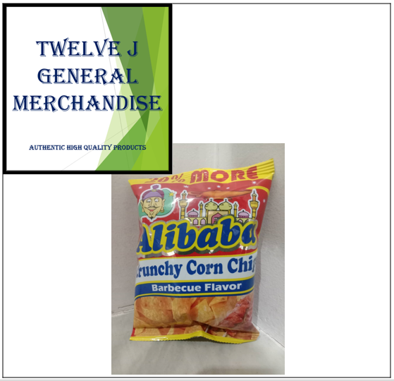 Alibaba Crunchy Chips BBQ 30g | Lazada PH