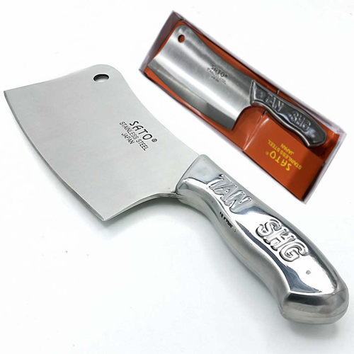 【KW】SATO High quality stainless steel Chopping Knife Butcher's Chef's ...