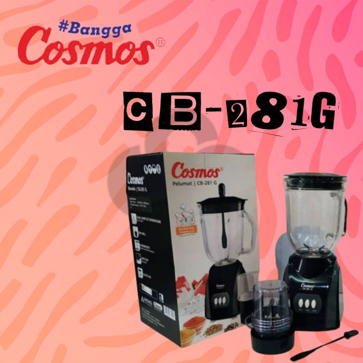 Cosmos CB281G CB 281G CB 281 G Blender Gelas 2 Liter 380 Watt | Lazada Indonesia