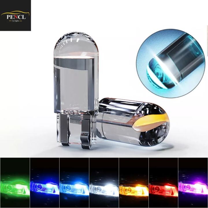 PENCL T10 Peanut Bulb Led 12V 24V W5W 194 168 2825 COB Interior Dome ...
