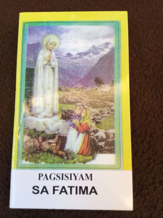 Novena Tagalog Mahal na Birhen sa Fatima Pagsisiyam Nobena Nobenario ...