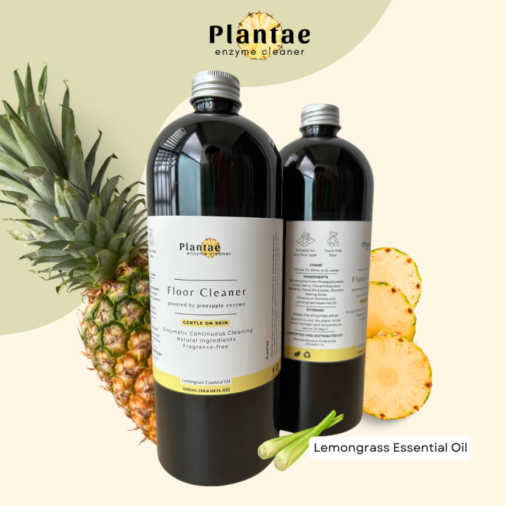 PLANTAE Eco-Enzyme Floor Cleaner | Pineapple Enzyme + Lemongrass ...