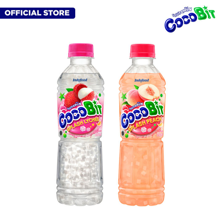 Indofood Fruitamin Cocobit Lychee + Peach 350 ml | Lazada Indonesia