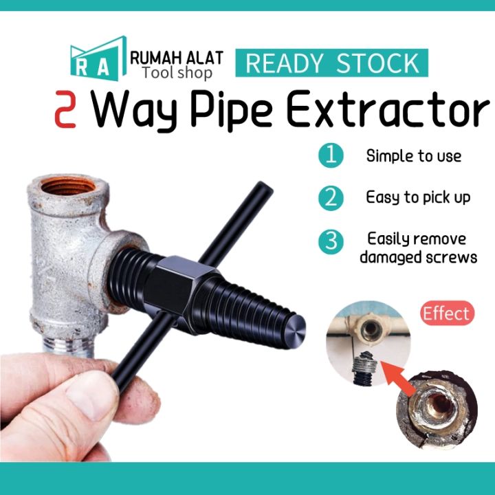 RA READY STOCK Extractor Hand Tool Screw Extractor Double-Head Aluminum ...
