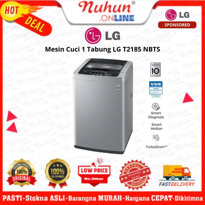 LG Mesin Cuci 1 Tabung T2185 NBTS Top Loading 8,5 KG | Lazada Indonesia